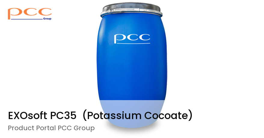 Potassium Cocoate - EXOsoft PC35 - Product Portal of the PCC Group