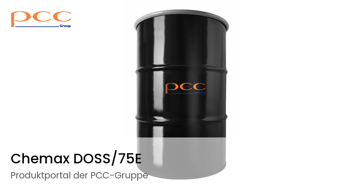 Chemax DOSS/75E - Produktportal der PCC Gruppe