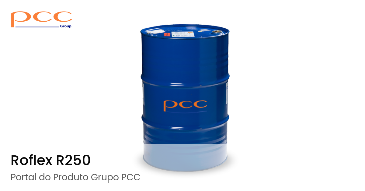 Roflex R250- Plastificante Éster Fosfato - Grupo PCC