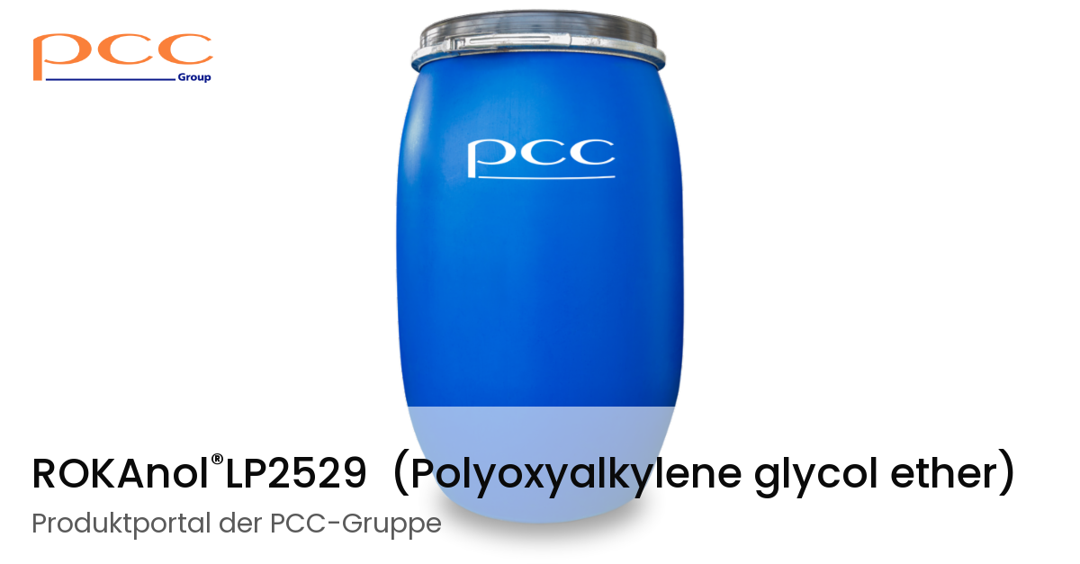 ROKAnol® LP2529 - Produktportal der PCC Gruppe