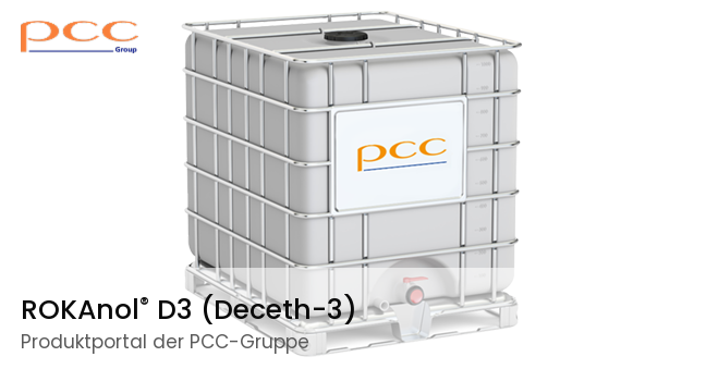 ROKAnol® D3 (Deceth-3) - PCC Gruppe