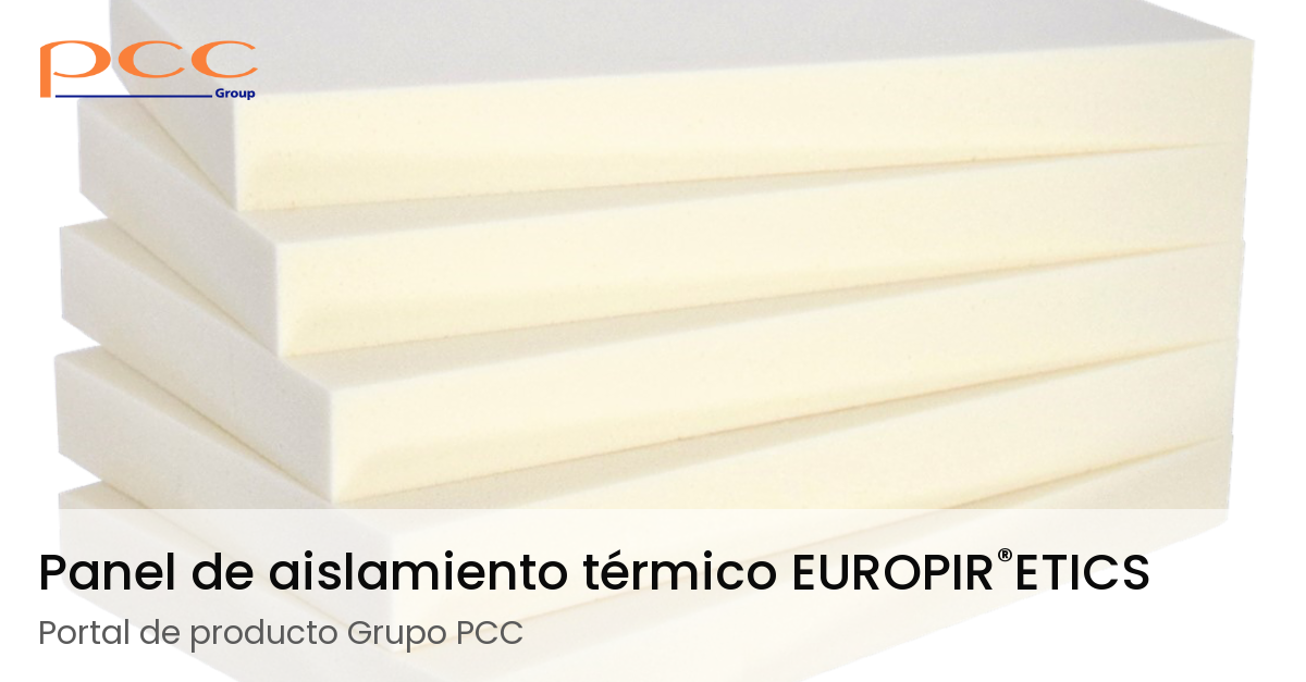 Tablero EUROPIR®ETICS para aislamiento térmico de paredes λD=0.023 W ...