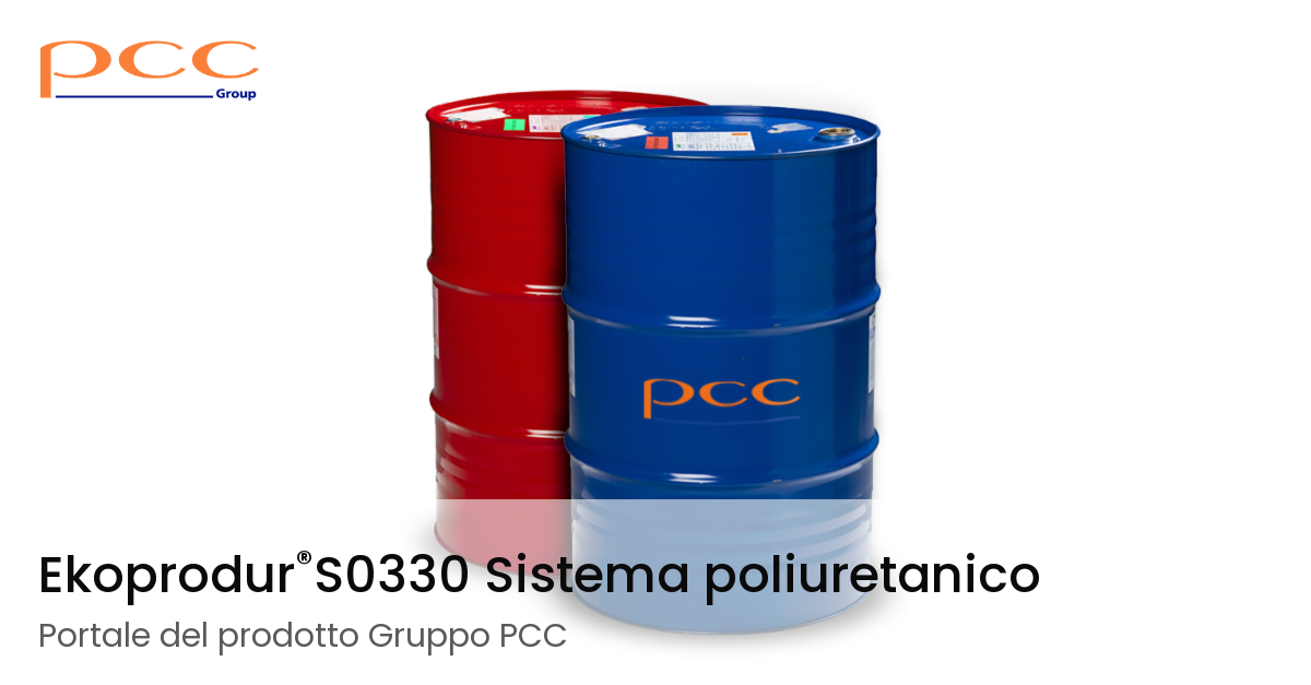 Ekoprodur S0330 - Isolanti in poliuretano a spruzzo - PCC Group