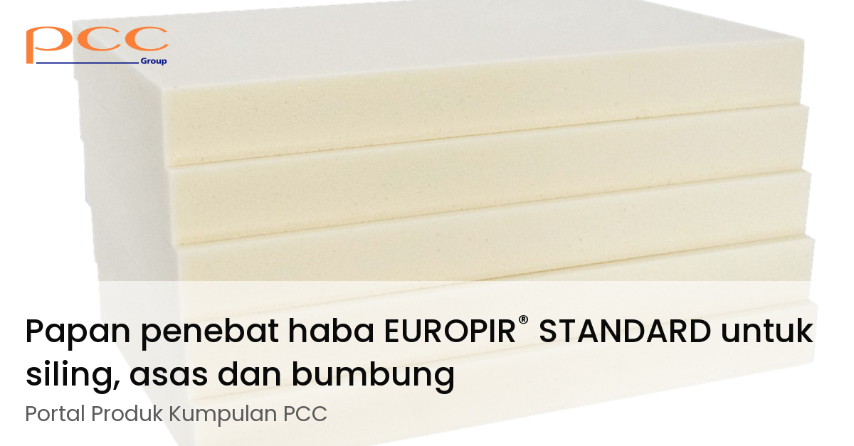 Penebat siling dan lantai. Papan PIR tanpa EUROPIR® | lapisan Pengeluar ...