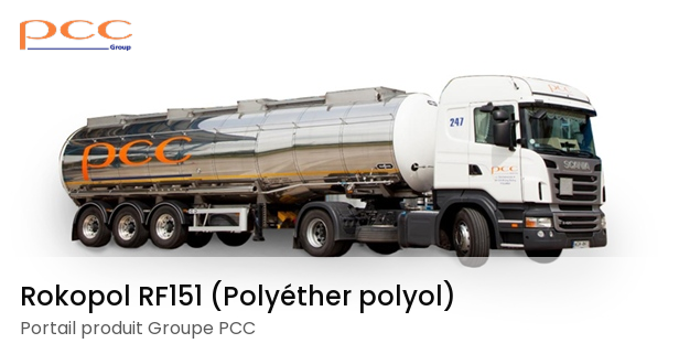 Rokopol® RF151 - polyéther polyol aromatique hautement réactif - PCC ...