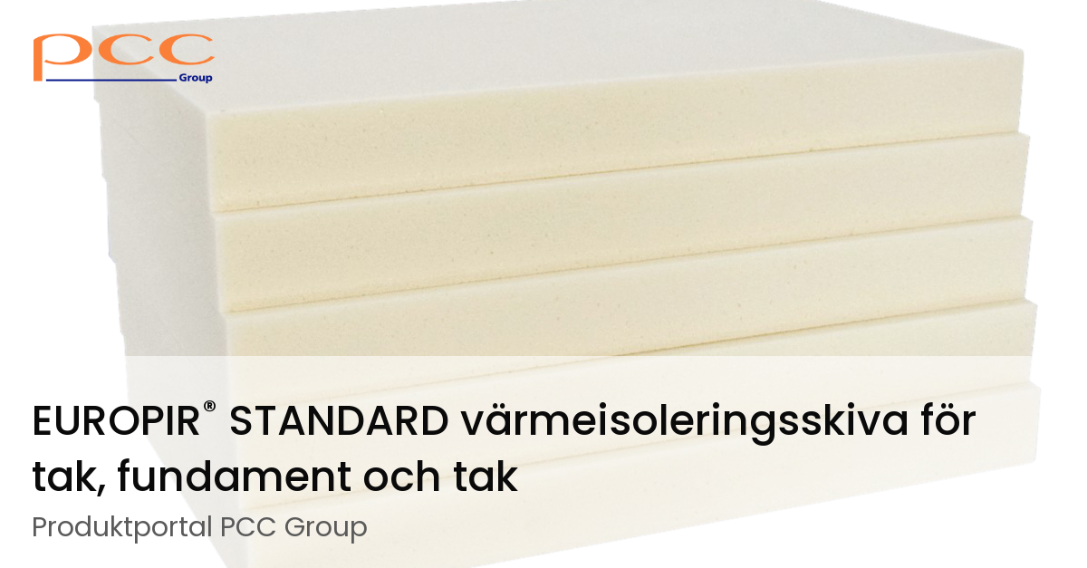 Isolering av tak och golv. PIR-kort utan EUROPIR® | foder Tillverkare ...