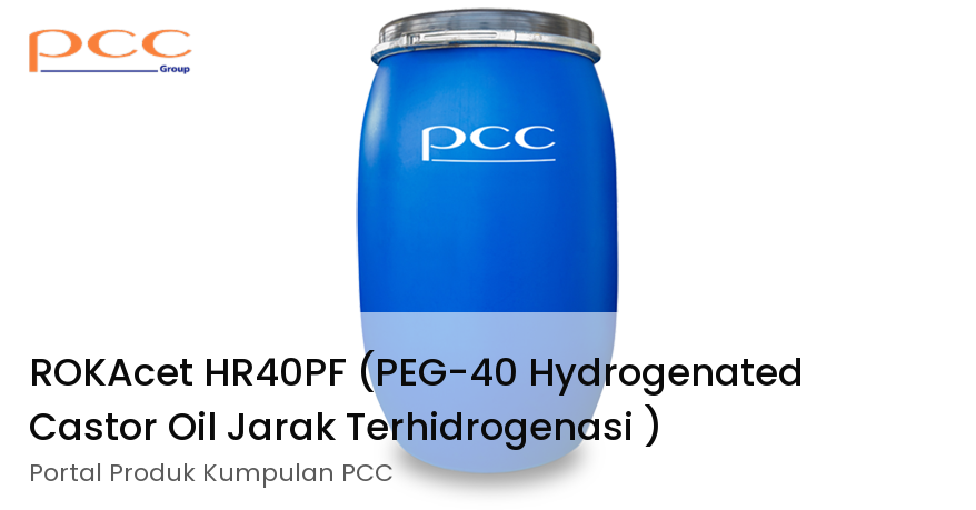 ROKAcet HR40PF - Portal Produk Kumpulan PCC