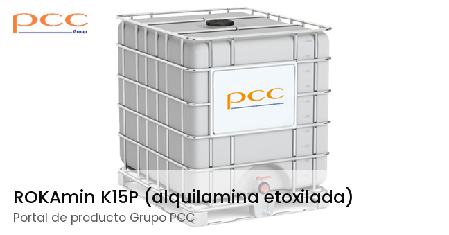 ROKAmin K15P- Agente emulsionante con propiedades anticorrosivas y ...
