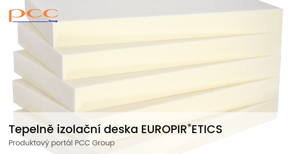 EUROPIR®ETICS deska pro tepelnou izolaci stěn λD=0,023 W/(mK) | SKUPINA PCC